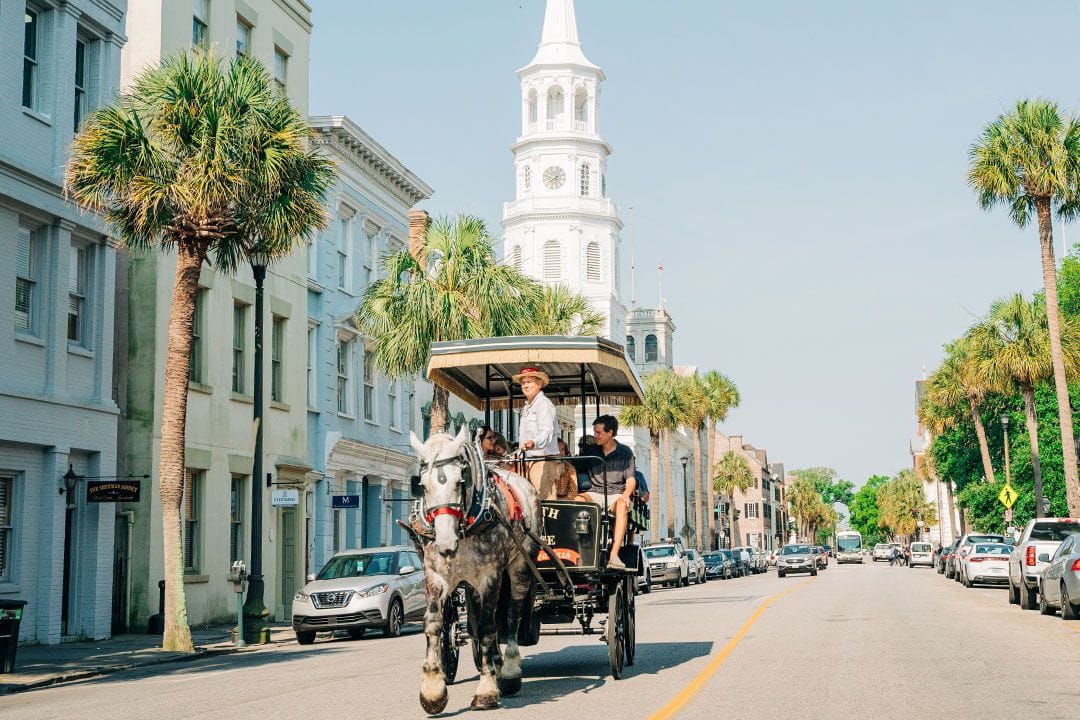 Discover Charlestons Iconic Rainbow Row |Old South Carriage